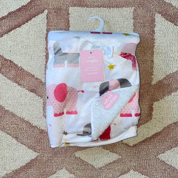 Warm Snuggles | Other | Warm Snuggles Elephant Cozy Sherpa Reversible ...